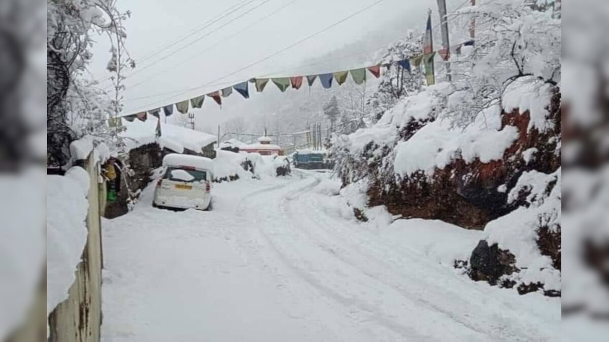heavy-snowfall-in-lachung-valley-north-sikkim-tv-prakash-skd | - Assam News