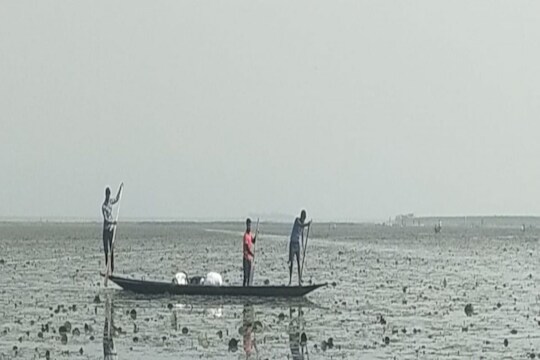 On the occasion of Bhogali Bihu Beel Mara festival in Deepor Beel from ...