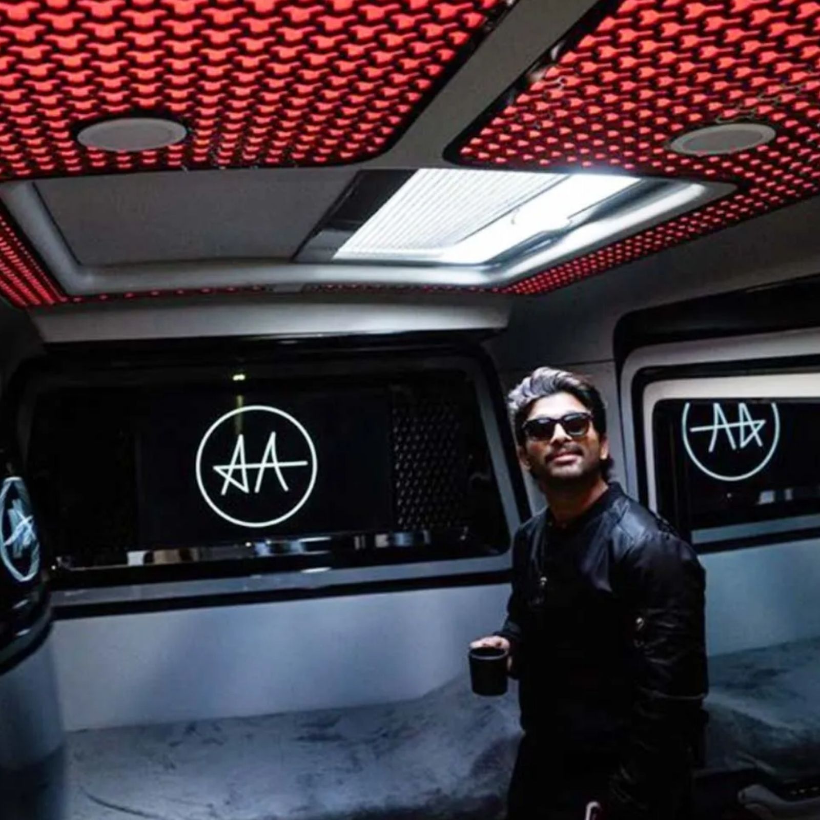 Allu Arjun has A private jet a customised vanity and many expensive car ...