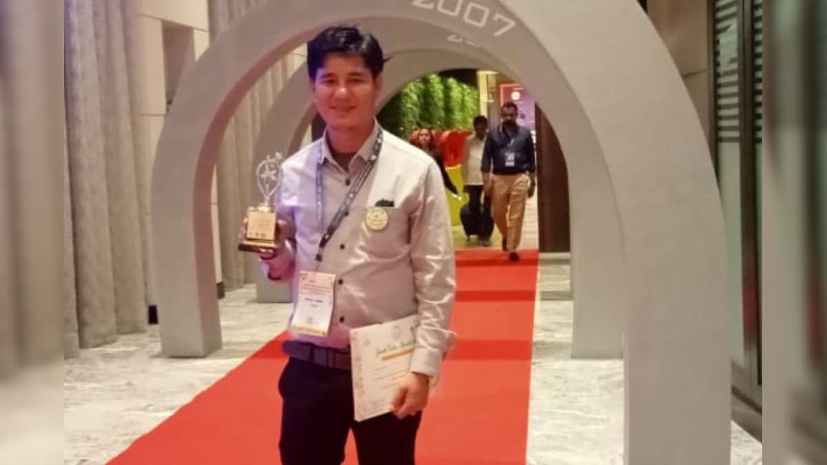 assam youth farmer anjal limbu awarded organic india award 2022 by agriculture ministry of india ...