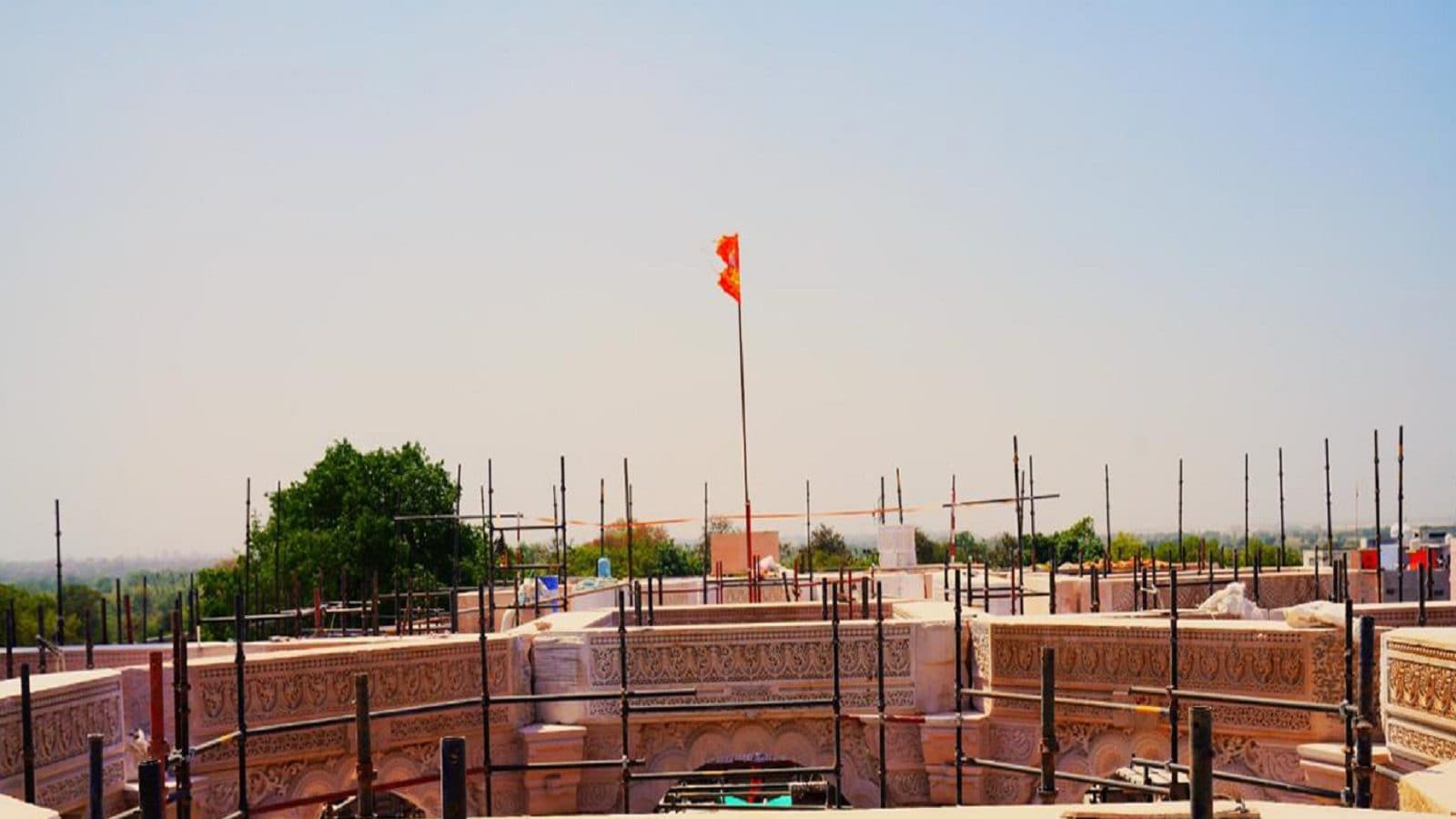 Photos of ayodhya temple construction has started the work of making ...