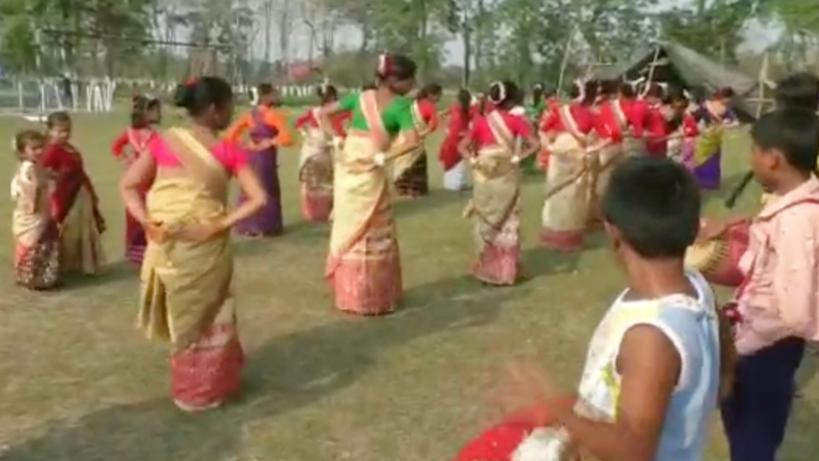 Bihu practice at gohpur to welcome cm himanta biswa sarma | - Assam News