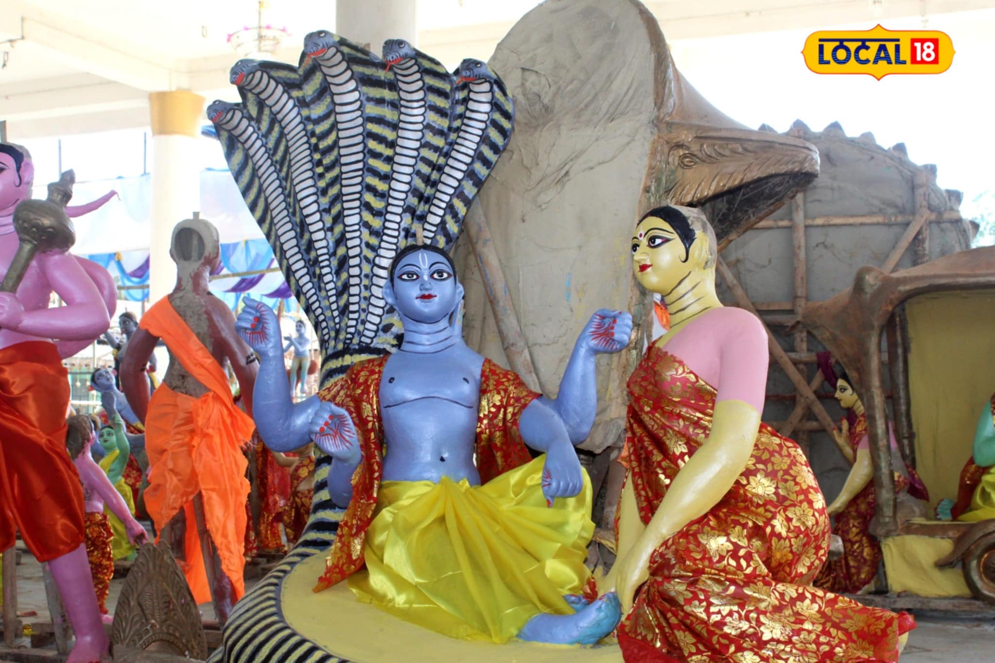 Raas Mahotsav: ৪০০ মৃন্ময় মূৰ্তিৰে ভগৱান কৃষ্ণৰ লীলা, টিহু ৰাস মহোৎসৱত ...