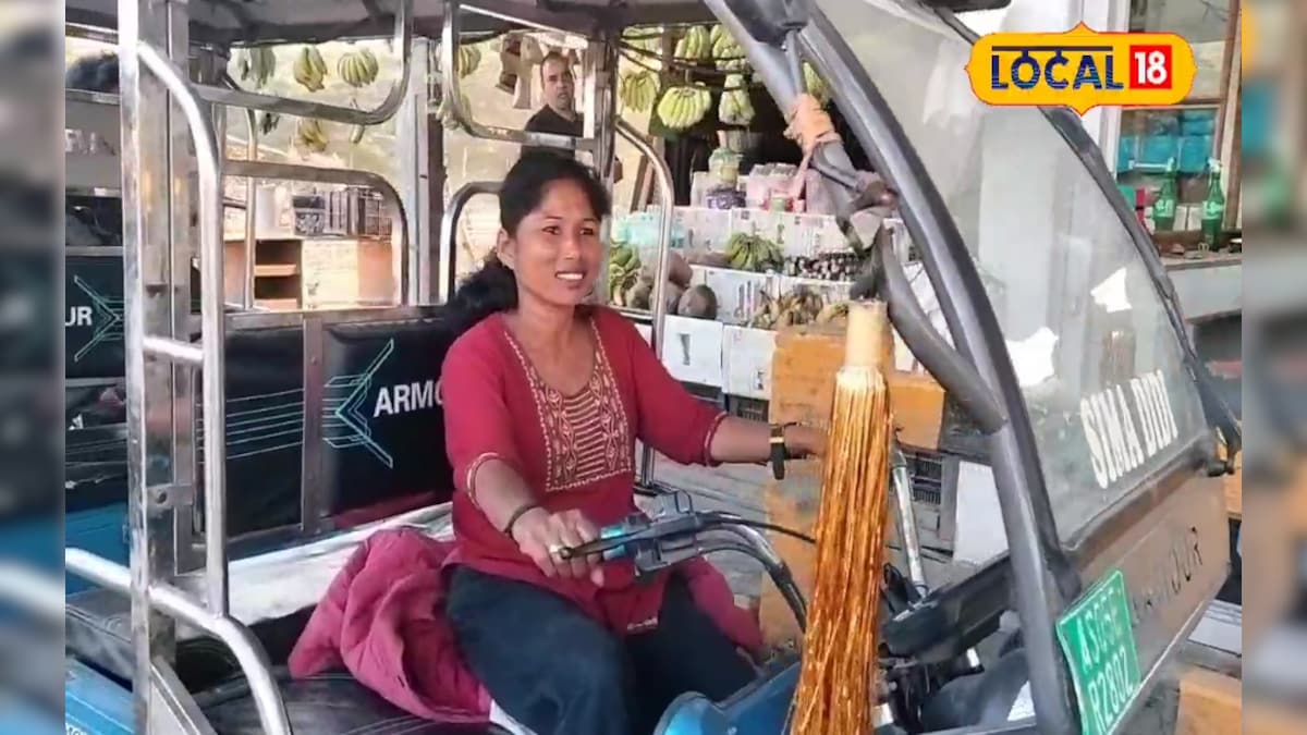 She is a proud woman who earns her living by driving rickshaws – News18 ...
