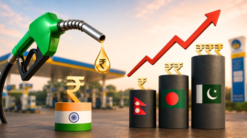 Petrol-Diesel Price: ভাৰতত মাত্ৰ ৪ টকাও নাবাঢ়িল পেট্ৰ’ল-ডিজেলৰ দাম ...