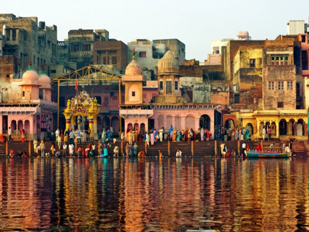 Vishram Ghat and lord krishna, श्री कृष्‍ण और मथुरा, विश्राम घाट यमुना नदी
