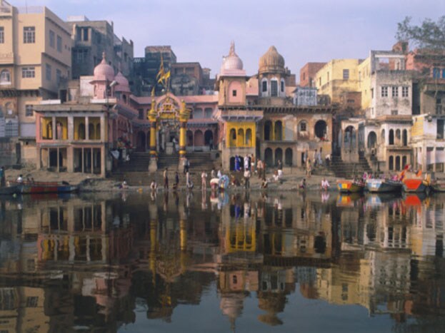Vishram Ghat and lord krishna, श्री कृष्‍ण और मथुरा, विश्राम घाट यमुना ...