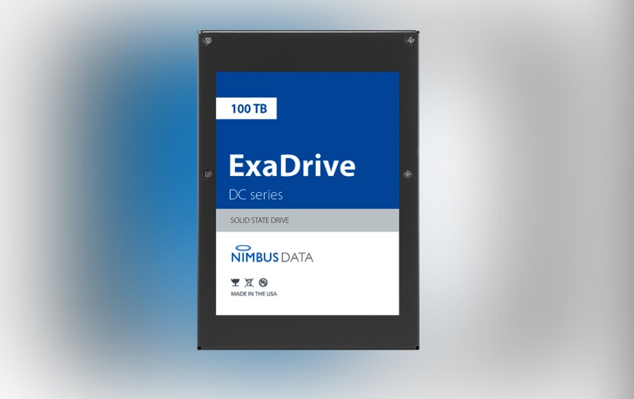 world biggest SSD drive with 100TB storage