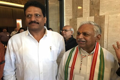 tendukheda bjp mla sanjay sharma joins congress infront of rahul mpgp ...