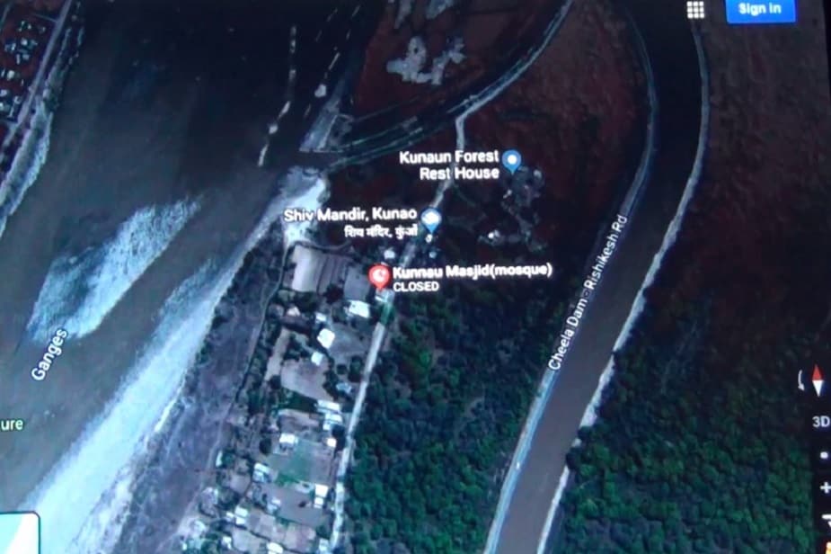ऋषिकेश से 5 किलोमीटर दूर गांव को मस्जिद बता रहा है गूगल मैप, लोगों ने ...