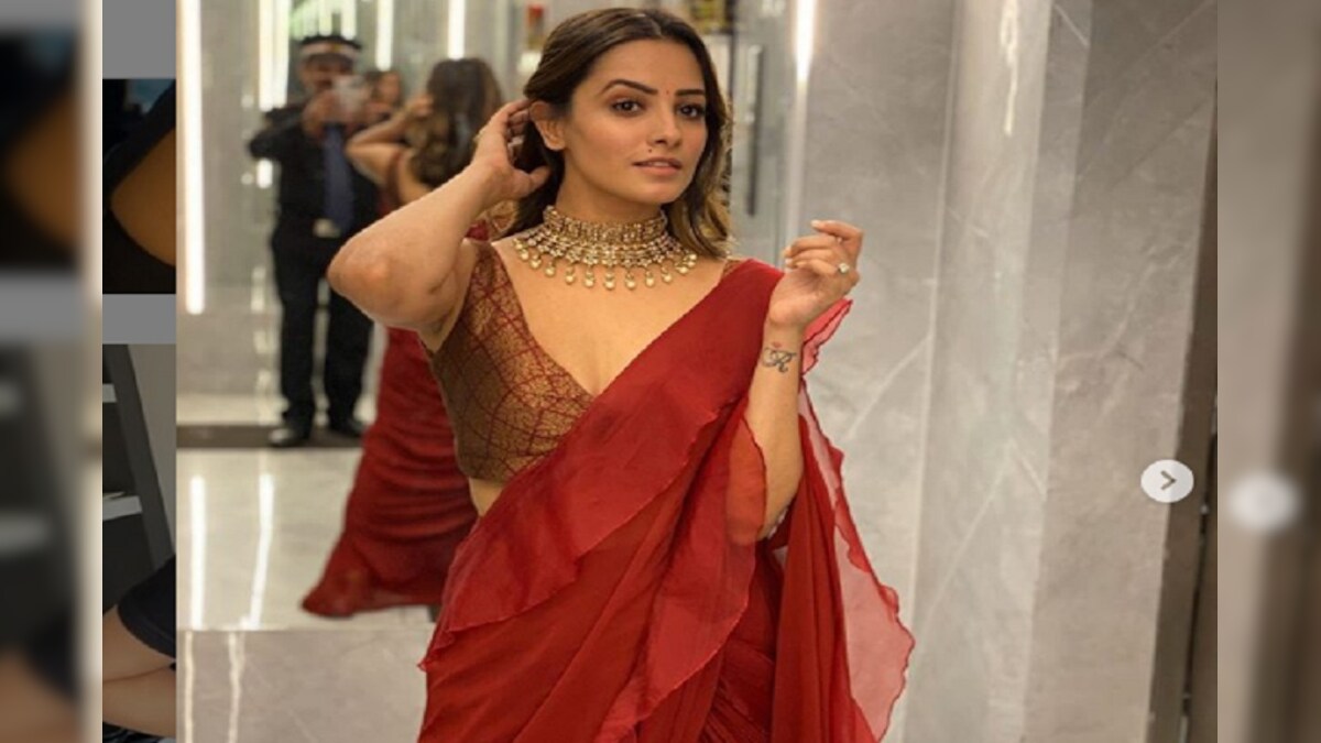 Watchman Did A Stunning Photoshoot Of Anita Hassanandani Looking Gorgeous In Red Saree Pur