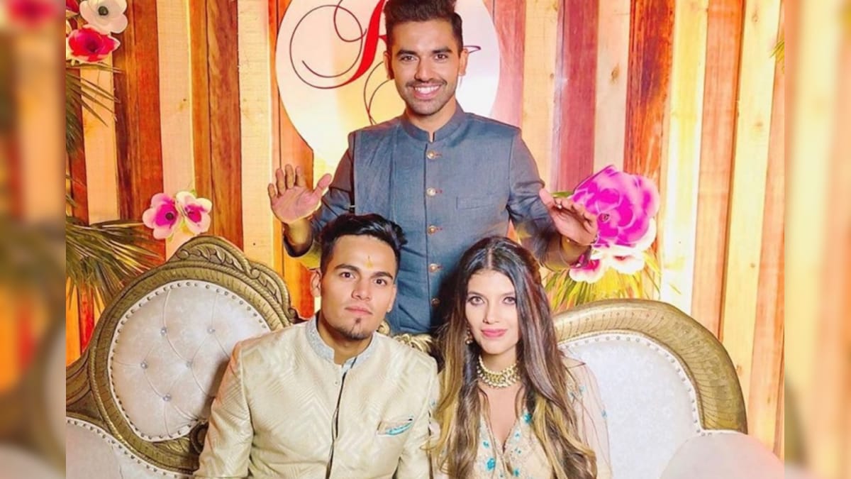 दीपक चाहर के 20 साल के भाई राहुल चाहर ने की सगाई, देखें Video Deepak ...