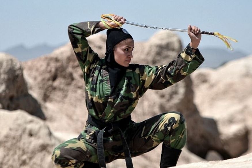 ईरान की वो लड़ाकू महिलाएं जो पुरुषों को पलक झपकते चटाती हैं धूल_irans ...