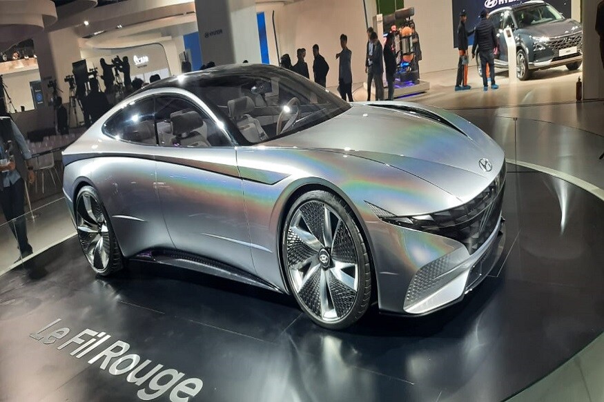 हुंडई ने पेश की जबरदस्त लुक वाली Le Fil Rouge (HDC-1) कॉन्सेप्ट कार ...