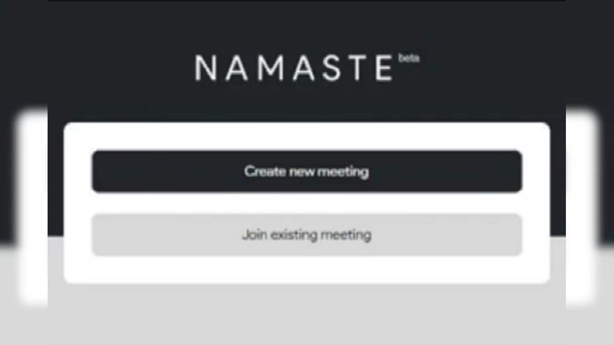 Say Namaste story is an video conferencing app but not governments app ...