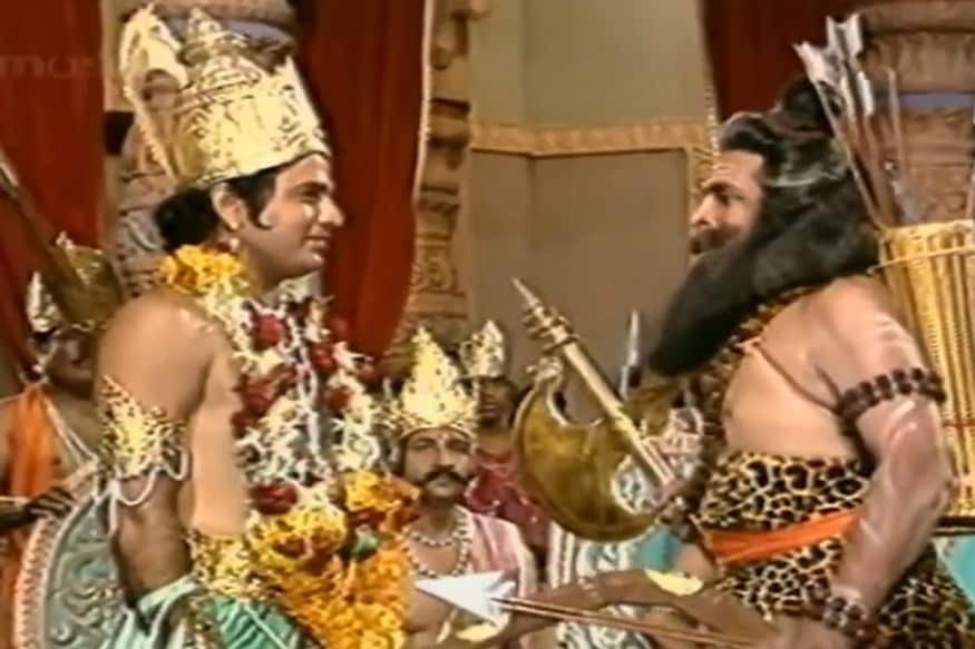 Ramayan: शिव धनुष तोड़ने पर गुस्से से आग बबुला हुए थे हुए थे परशुराम ...