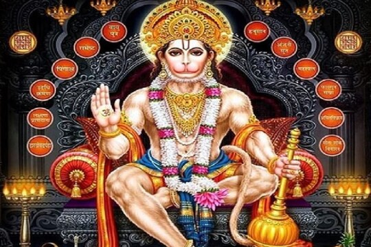 know who were the five brothers of hanuman ji this is his whole family ...