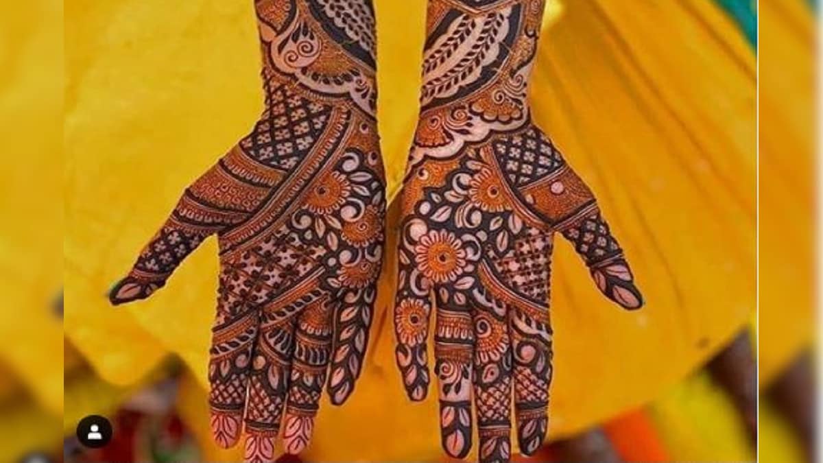 Mehandi Designs for Navratri: नवरात्रि से शुरू हो रहा है त्योहारों का ...