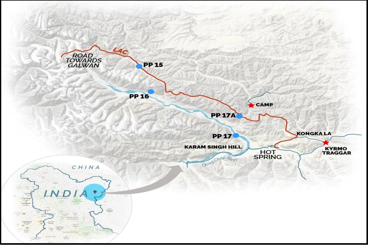 भारत-चीन तनाव: नक्शे पर कहां है पैंगोंग त्सो, जहां दोनों सेनाएं भिड़ीं ...