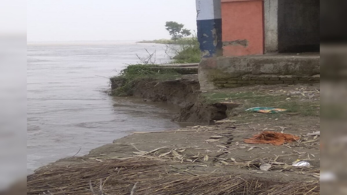PHOTOS: erosion intensified with low water level of Gandak river in ...