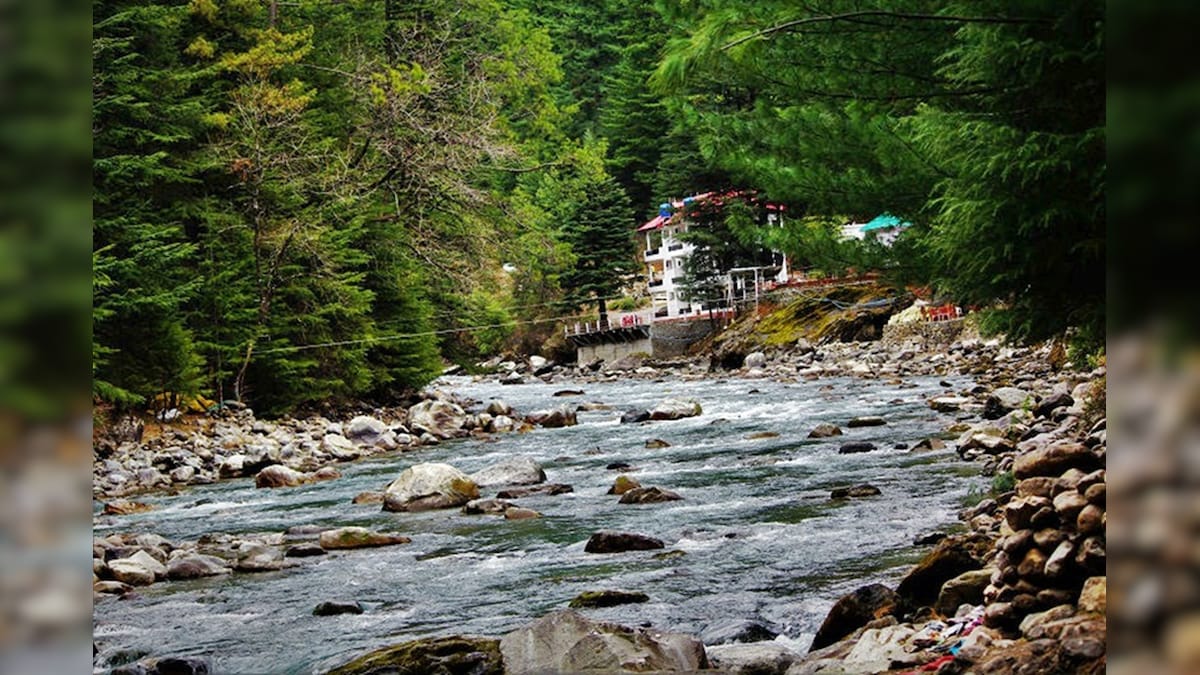 Kasol Valley of Himachal fencing to be done parvati river side in kullu ...