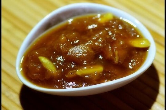 Khubani Recipe made with special fruits dry fruits and ghee in winter ...