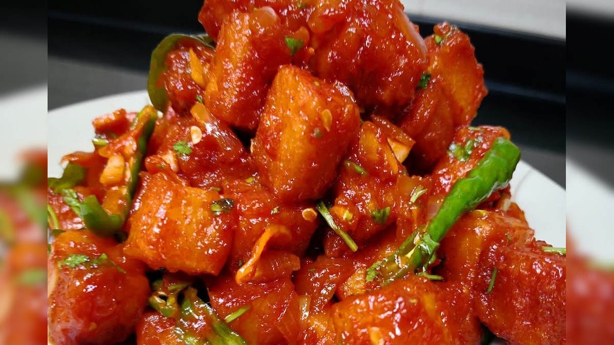 Paneer 65 Recipe made with paneer spices and curd as snacks in new year ...