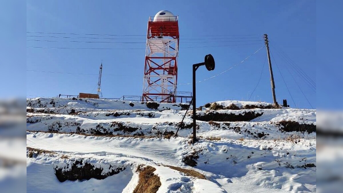 Doppler installed in Kufri for exact weather report in himachal hpvk