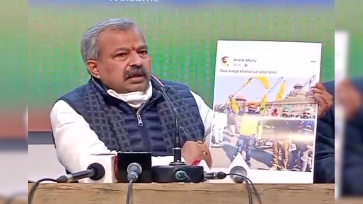 दिल्ली BJP अध्यक्ष का CM केजरीवाल पर 'प्रहार', कहा- लाल किला हिंसा में ...