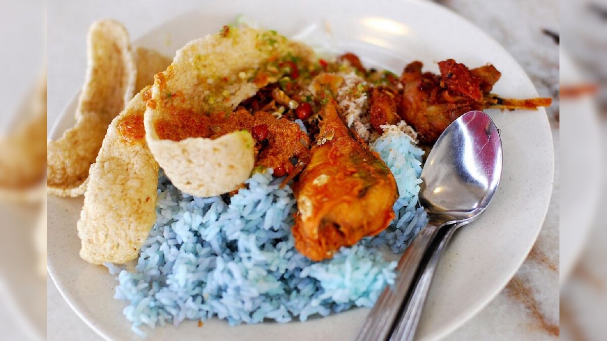 सोशल मीडिया पर वायरल हो रहा ब्लू राइस, क्या है नीले रंग का सीक्रेट ...