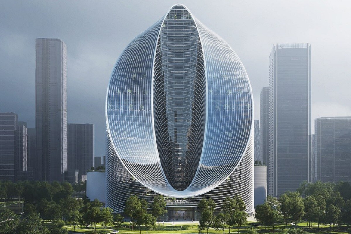 Architectural Design in China: Ethereal Tower 99 Floating Islands ...