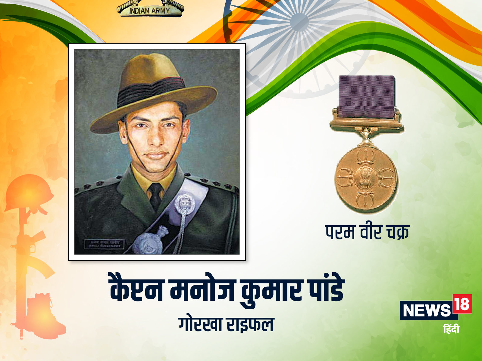 पुण्यतिथि विशेष: जानिए परमवीर चक्र विजेता कैप्टन मनोज कुमार पांडे की ...