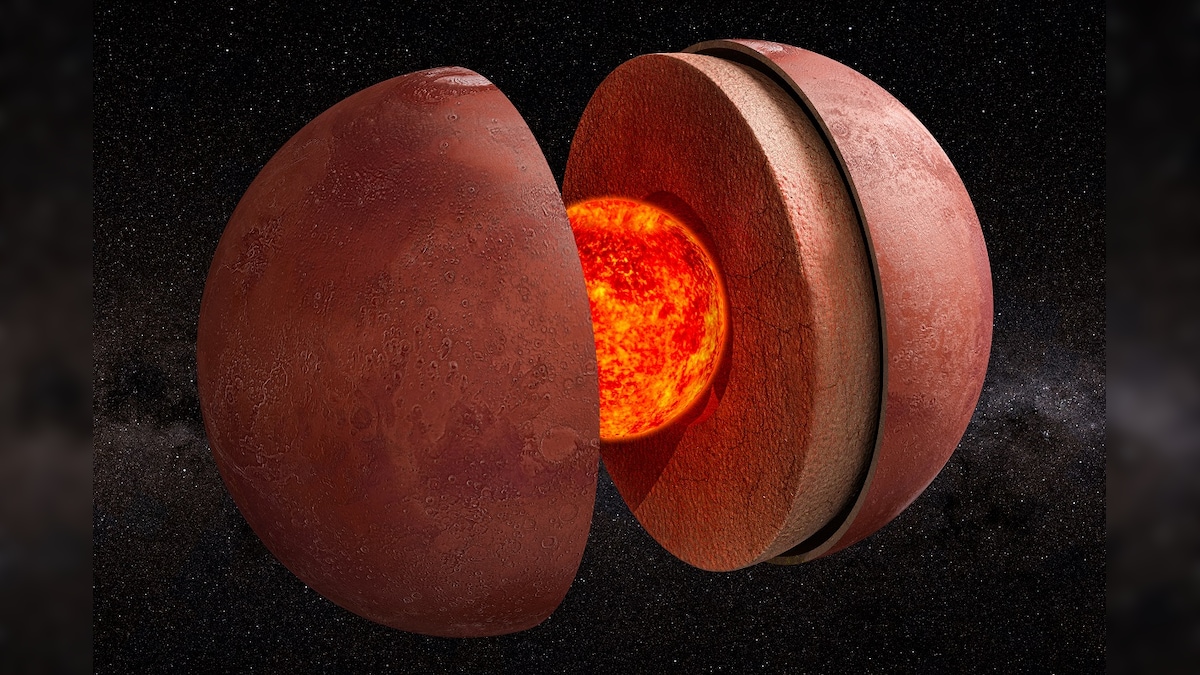 NASA Mars InSight Mission Internal Structure thin core details – News18 ...