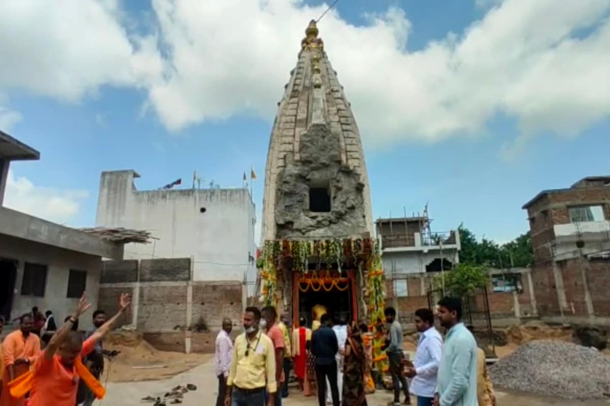धमतरी: 7वीं शताब्दी में नागर शैली में बने शिव मंदिर का 1300 साल बाद हो ...