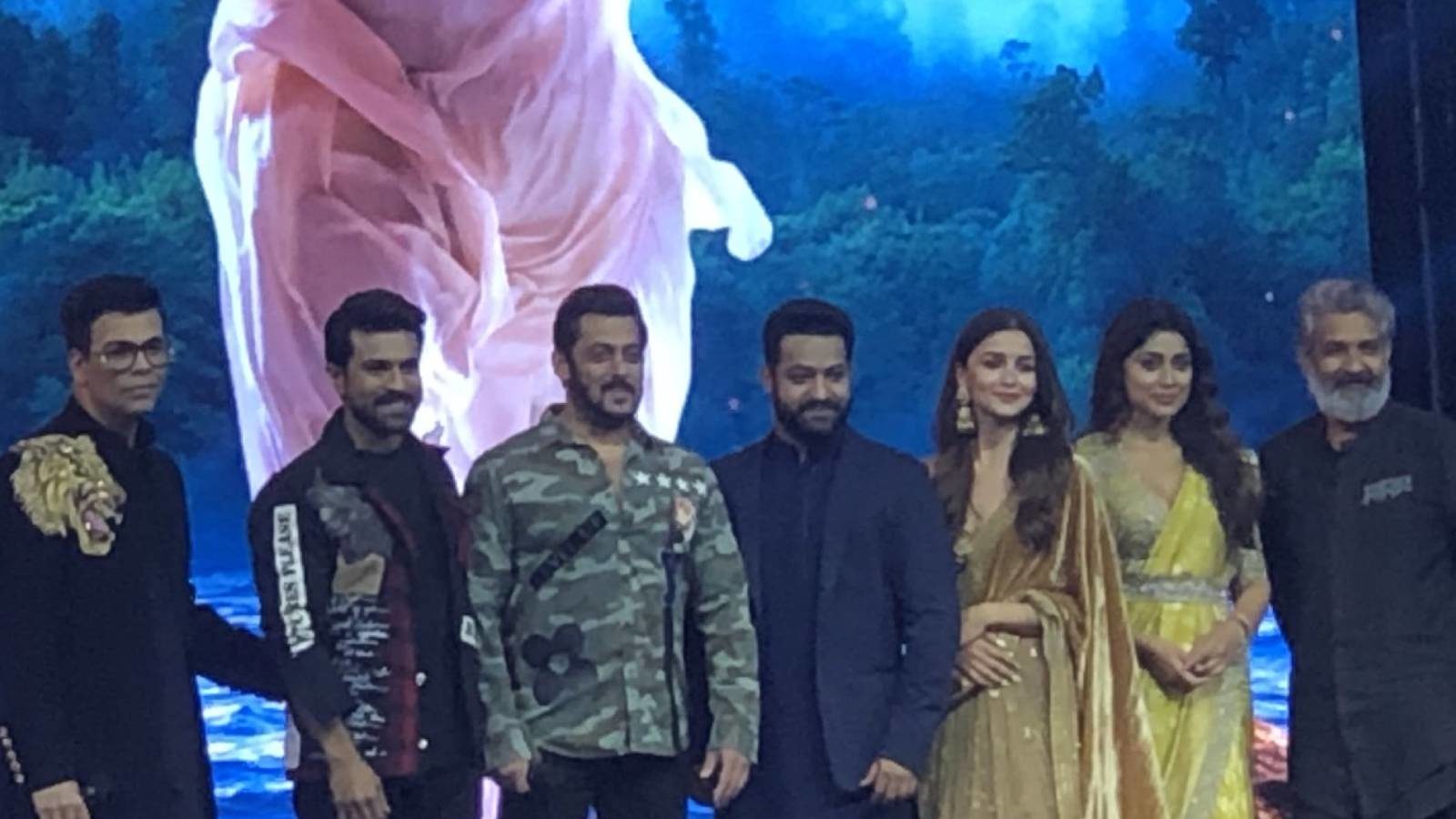 RRRR Pre Release Event Ram Charan Jr NTR Salman Khan know all about ...
