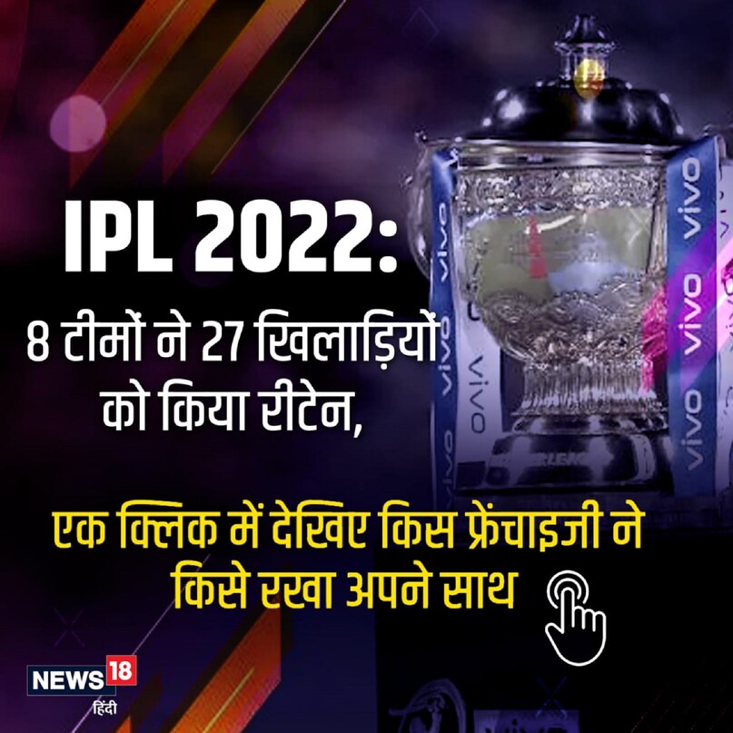 Ipl 2022 Retention List ms dhoni virat kohli rohit sharma chennai super ...