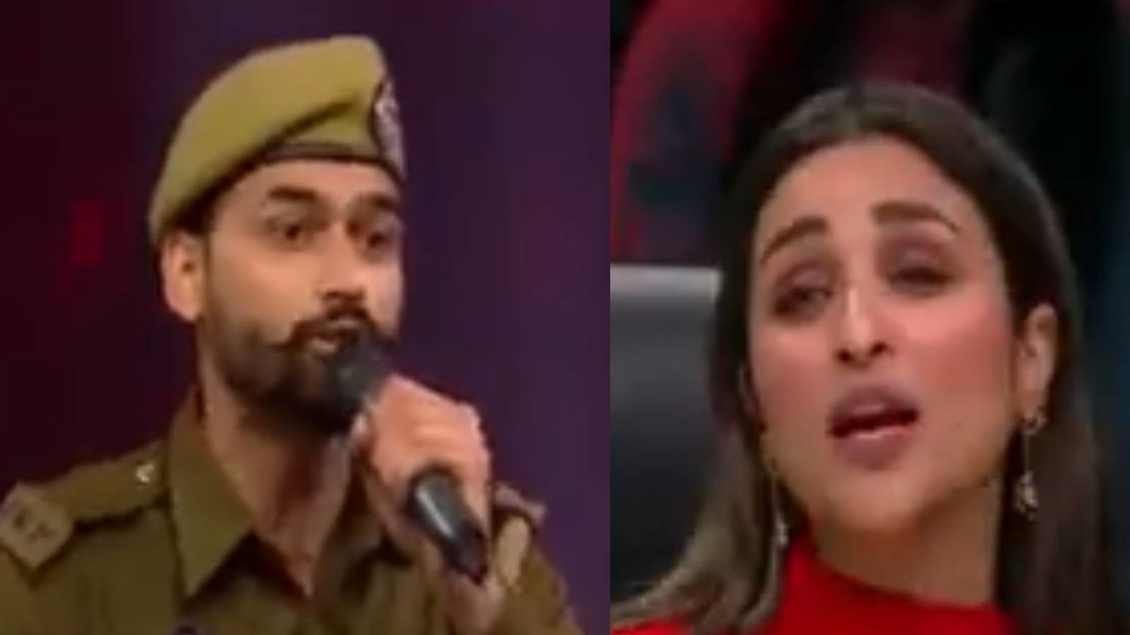 J&K पुलिस के जवान का रैप देख हैरान हुए मिथुन चक्रवर्ती-परिणीति चोपड़ा ...