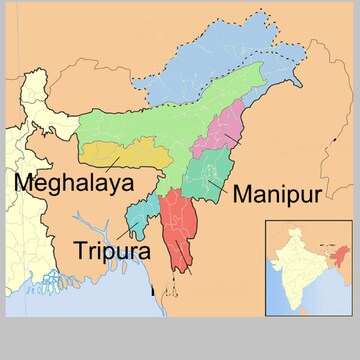 Golden Jubilee of Statehood: कैसे बने मेघालय, मणिपुर और त्रिपुरा पूर्ण ...