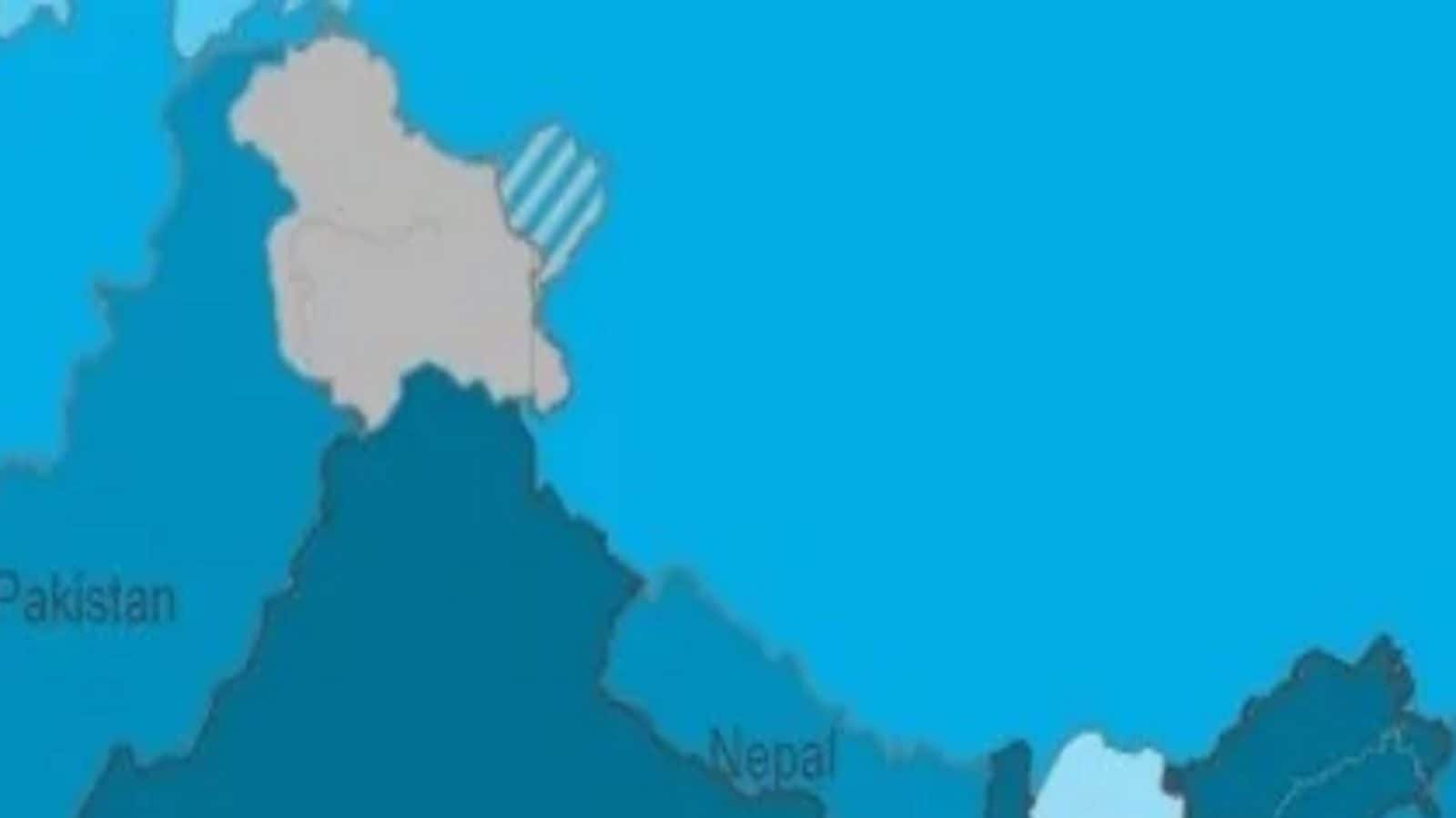 Who map show wrong map of india trinamool mp santanu sen write pm ...