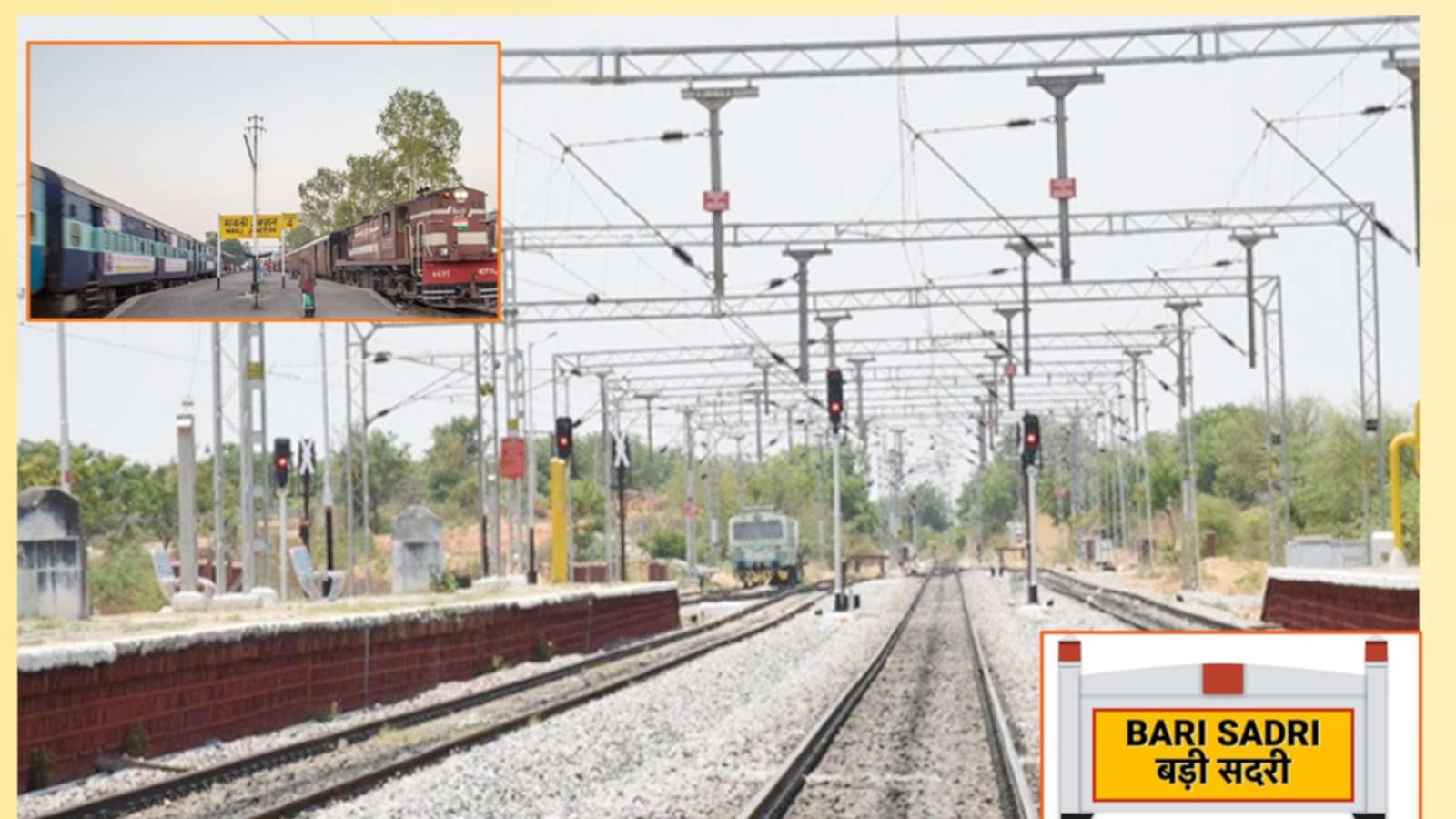 Mavli-Bari Sadri Railway line तैयार, 82.55 KM लंबी ट्रैक पर 91 अंडर पास ...