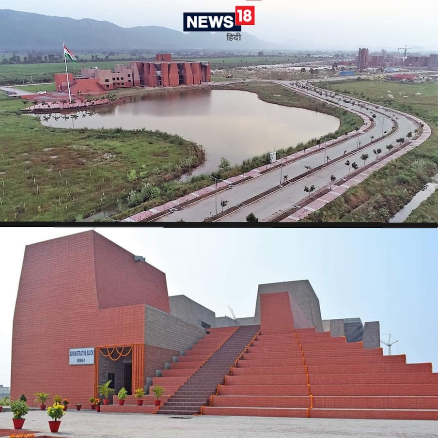 Drone view of nalanda university rajgir see photos ancient glory ...
