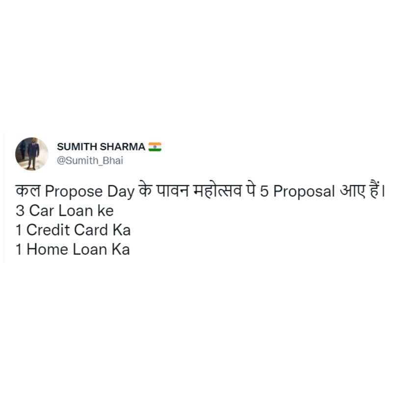 Propose day memes funny and viral twitter posts valentine week tweets ...