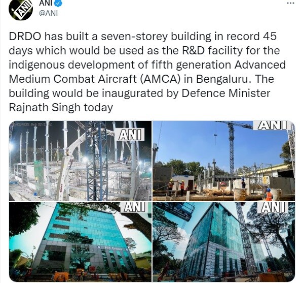 DRDO का कमाल, 45 दिन में खड़ी कर दी 7 मंजिला इमारत, इसमें बनेगा भारत का ...