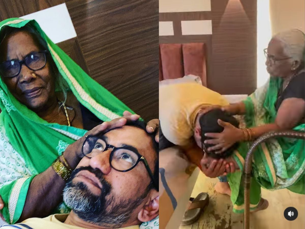 Nirahua Viral Video: जीत के बाद निरहुआ ने लिया मां का आशीर्वाद, आजमगढ़ ...