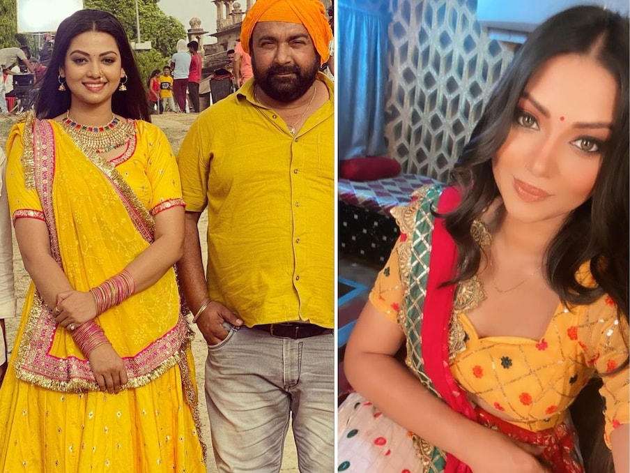 Raksha Gupta Photos: यलो कलर के लंहगे में खूबसूरत दिखीं रक्षा गुप्ता ...