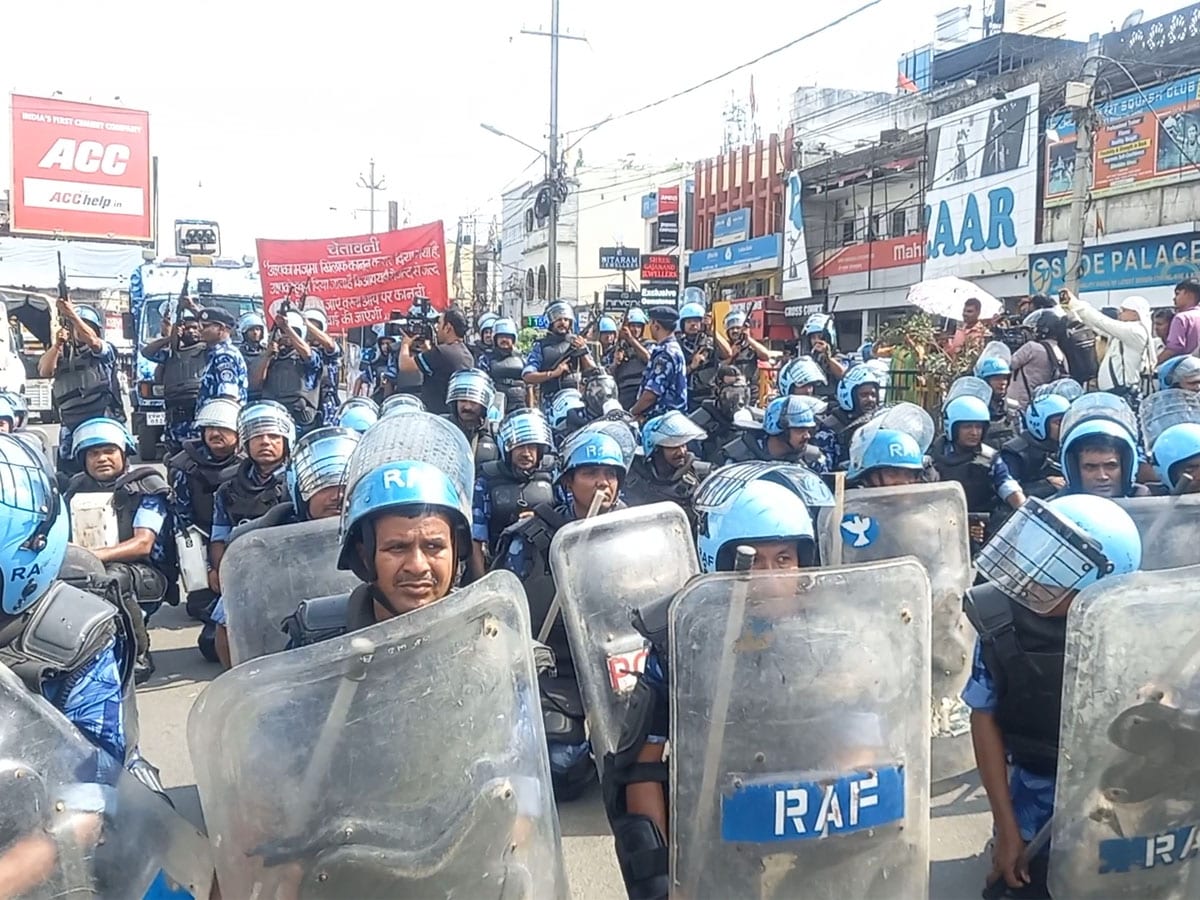 जुमे की नमाज को लेकर रांची में सुरक्षा के कड़े इंतजाम, संवेदनशील इलाकों ...