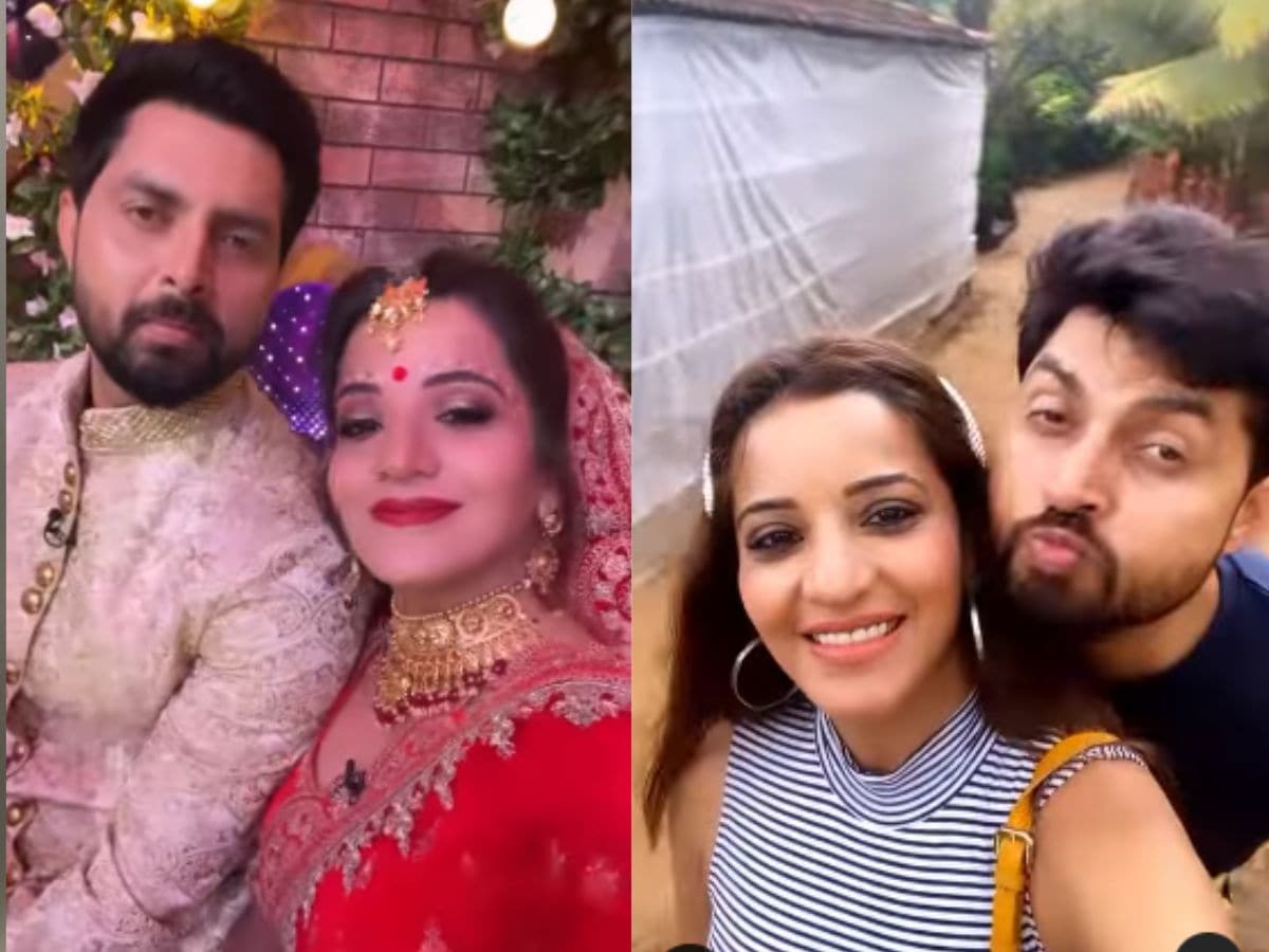 Vikrant Singh B'day: मोनालिसा ने अपने प्यार को रोमांटिक अंदाज में किया ...