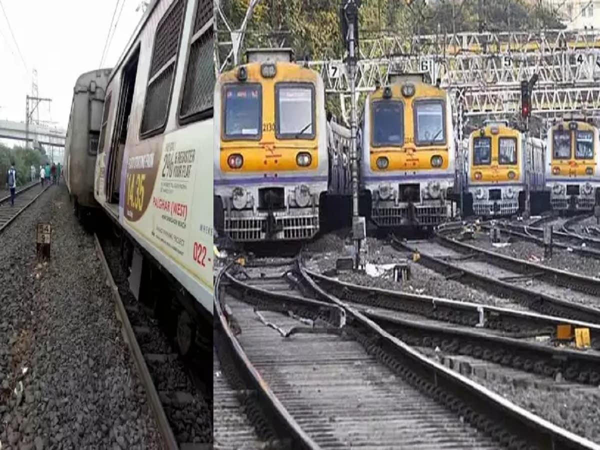 Mumbai Local Train News Update: मुंबई में एक लोकल ट्रेन का डिब्बा पटरी से उतरा, हार्बर लाइन ...