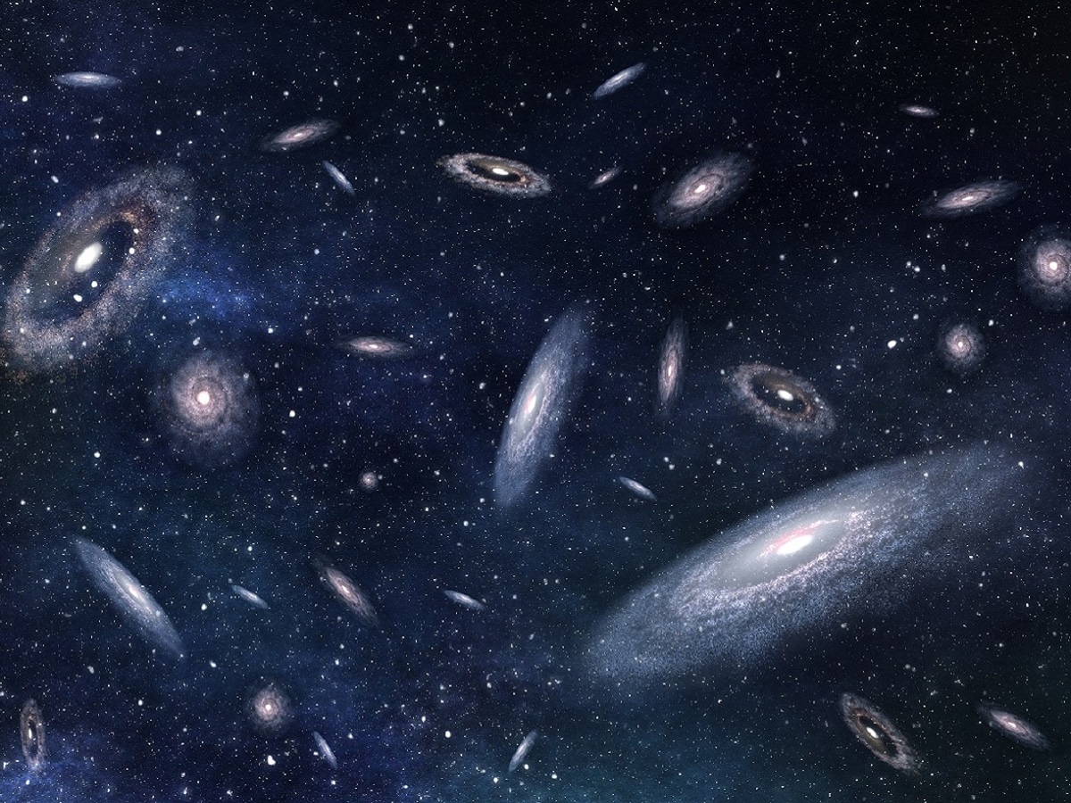 शुरुआती ब्रह्माण्ड की घूमती गैलेक्सी की खोज ने पैदा किए कई सवाल ...