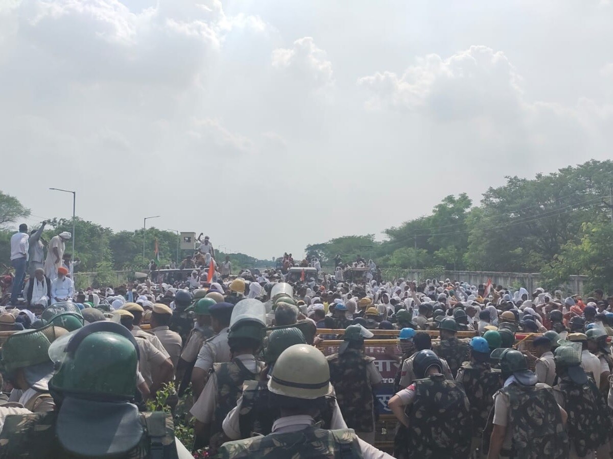 हिसार में बवाल! किसानों और खेदड़ थर्मल प्लांट प्रबंधन के बीच विवाद, चली ...